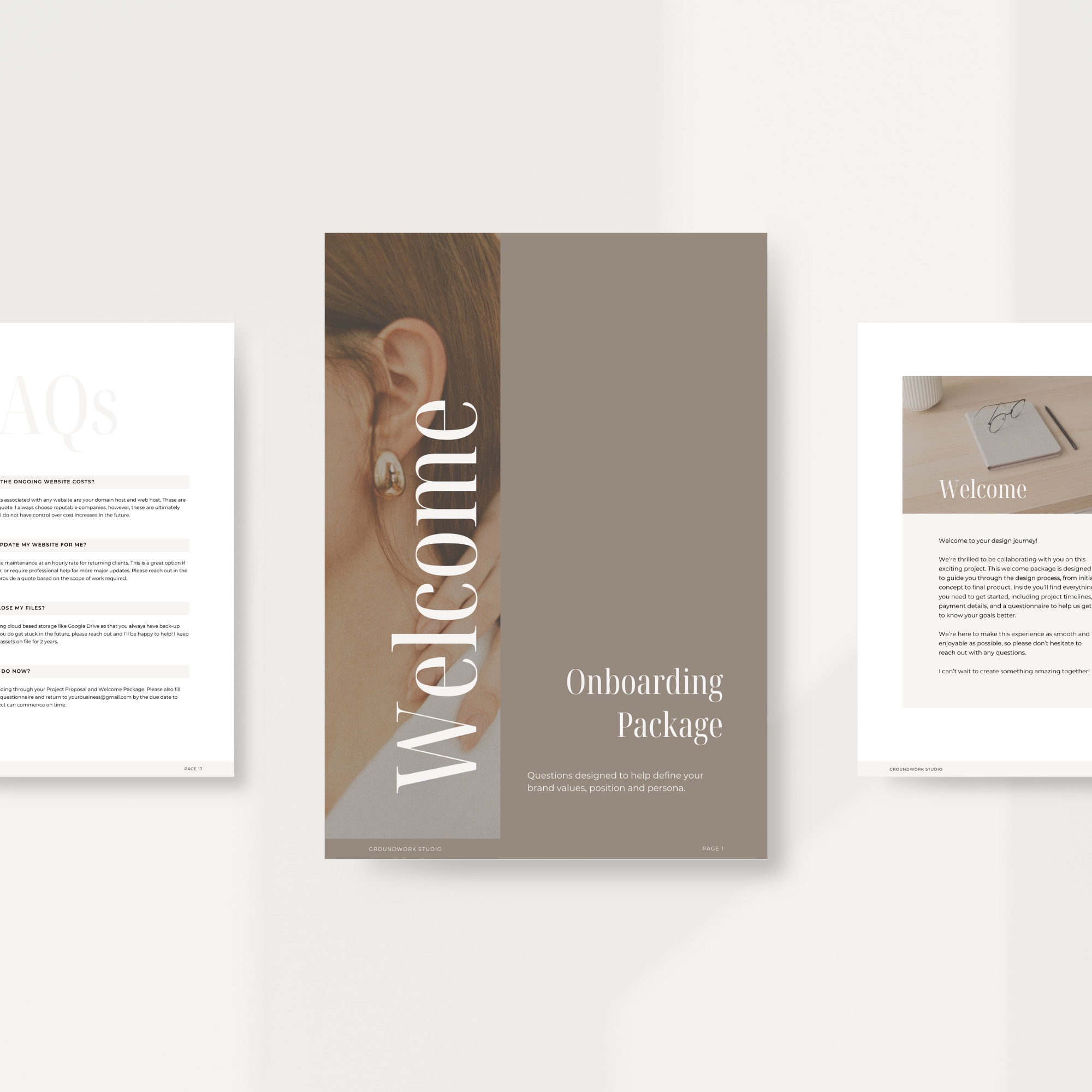 Client Welcome Package: Editable Canva Template (digital Download) - Etsy