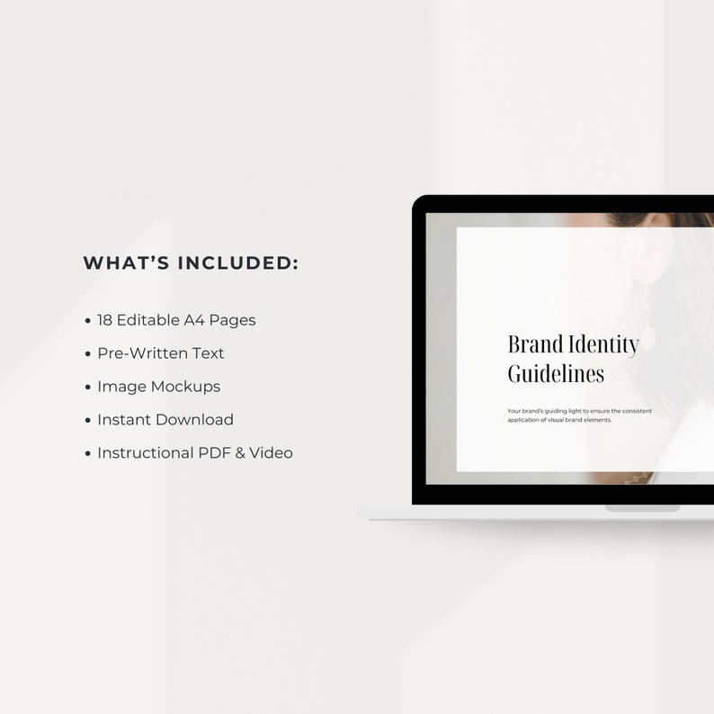 Brand Identity Guidelines, Brand Toolkit | Editable Canva Template | Beginner Graphic Designers ...