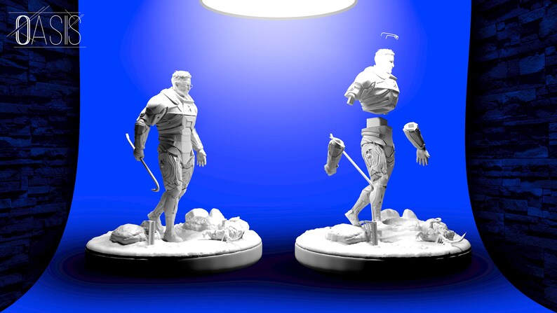 Gordon Freeman STL Model 3D Printable Gordon Freeman Figure STL Model ...