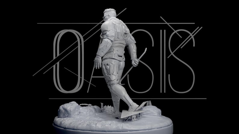 Modelo STL de Gordon Freeman Modelo STL de figura de Gordon Freeman ...