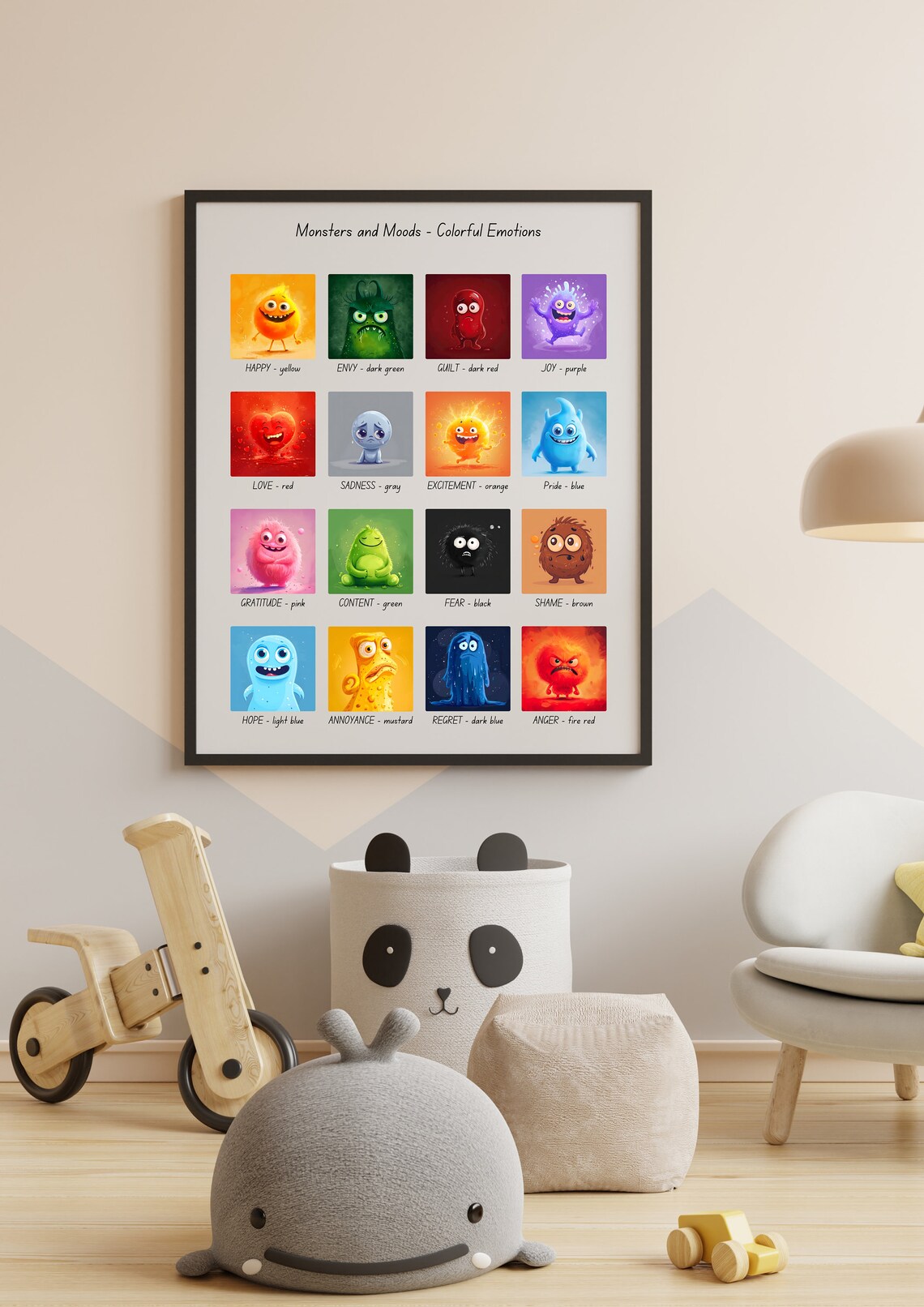 Monsters and Moods - Colorful Emotions, Emotional Learning for Kids ...