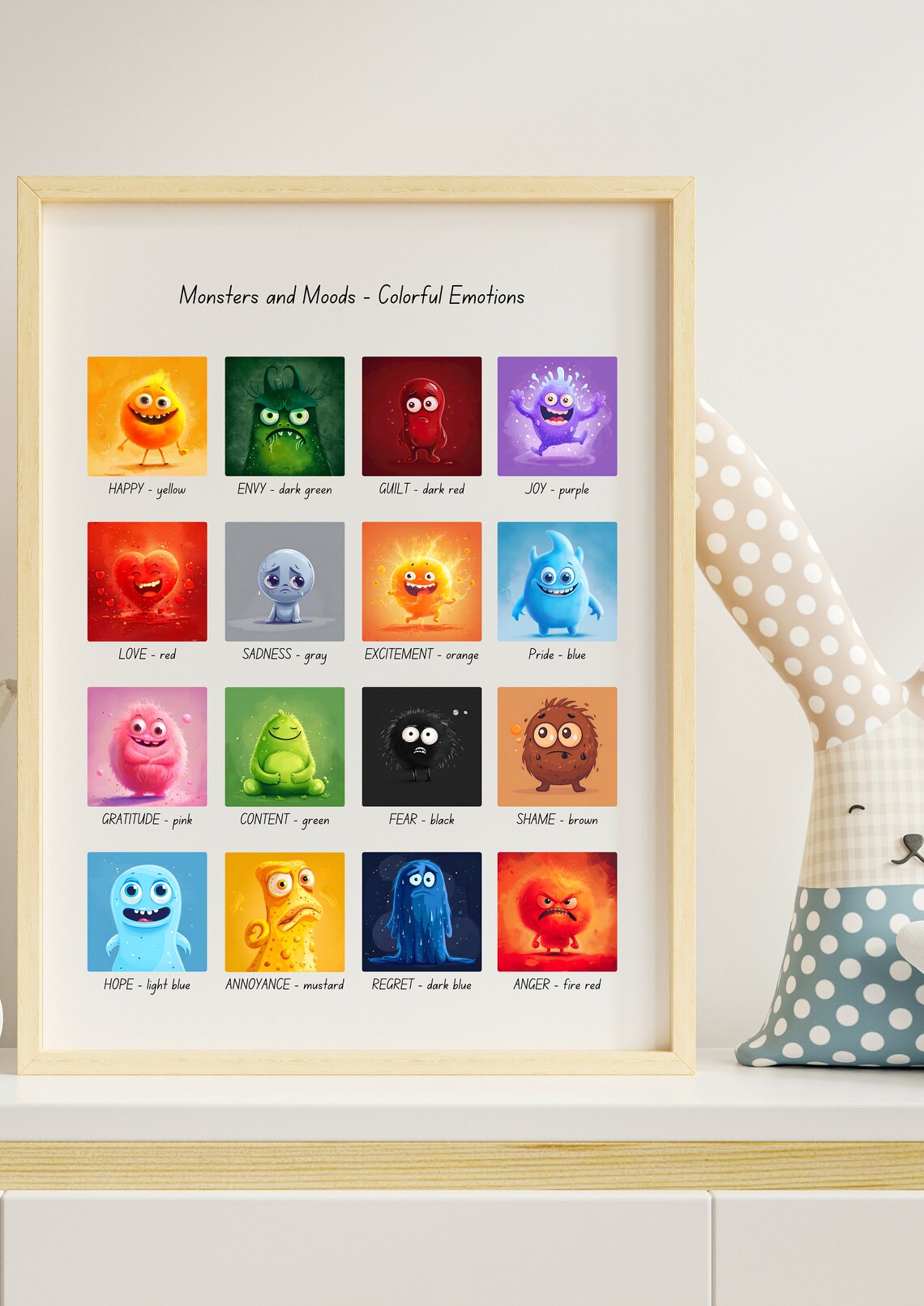 Monsters and Moods - Colorful Emotions, Emotional Learning for Kids ...