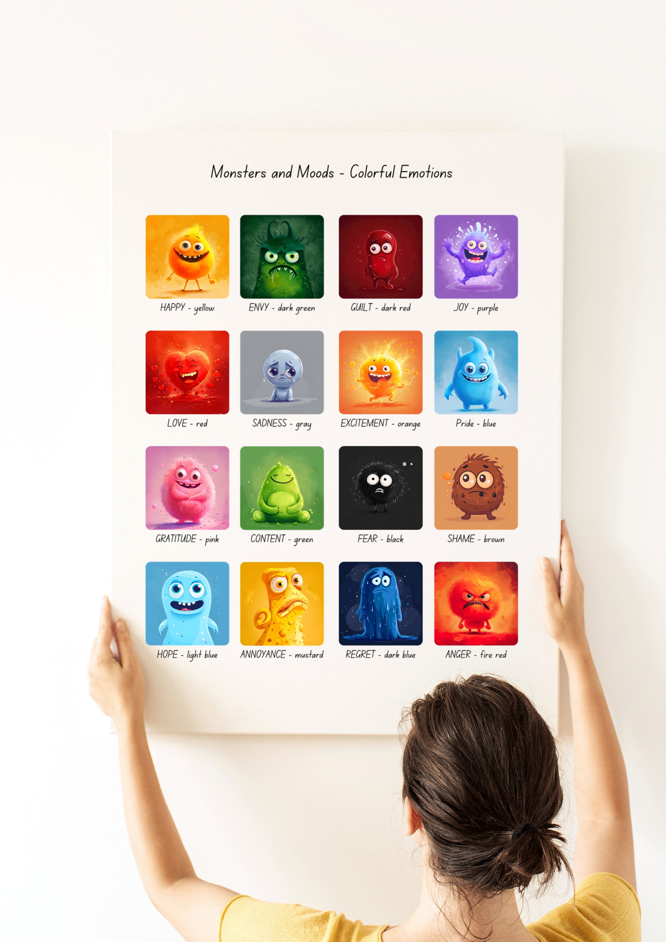 Monsters and Moods - Colorful Emotions, Emotional Learning for Kids ...