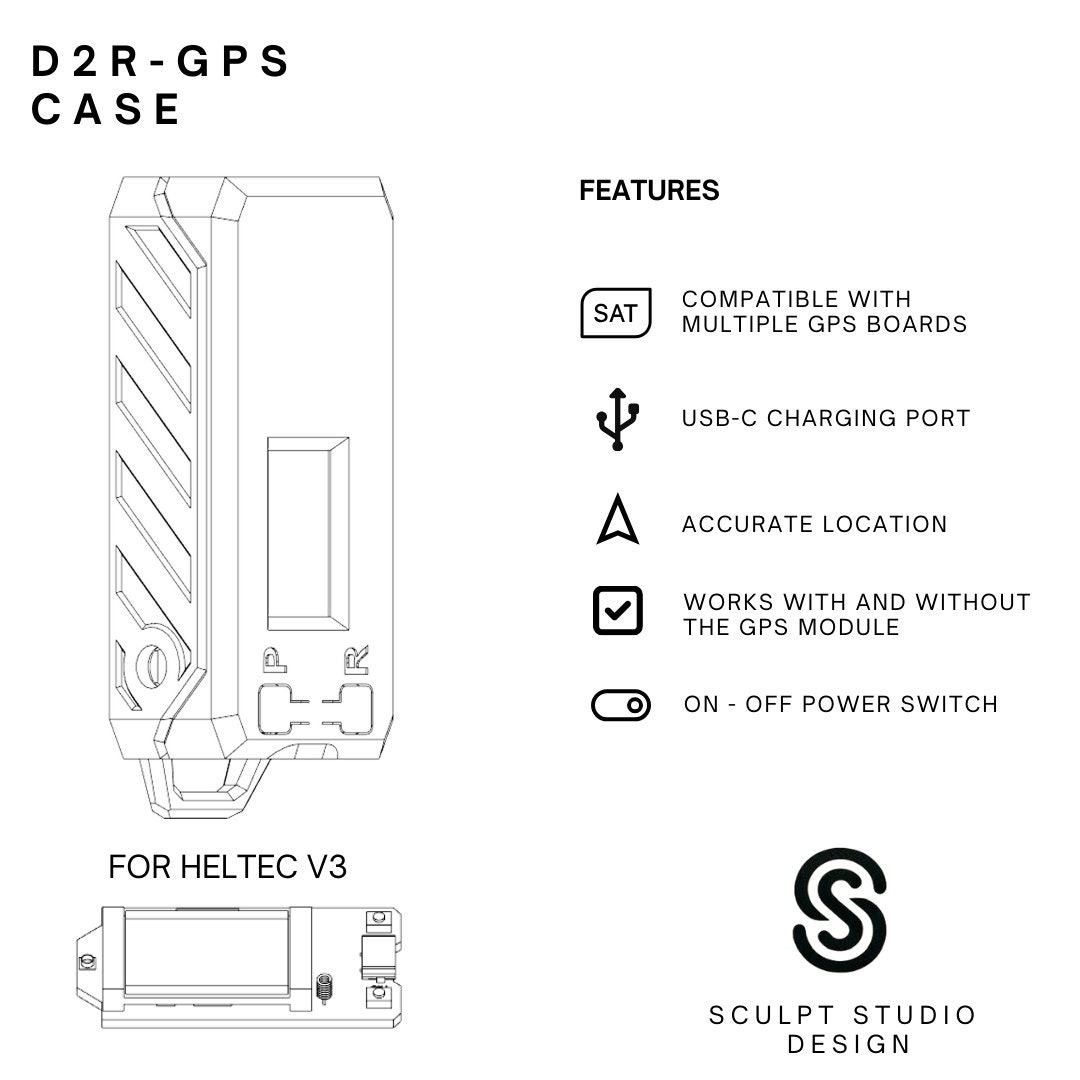 D2R GPS Heltec V3 Meshtastic Case - Etsy