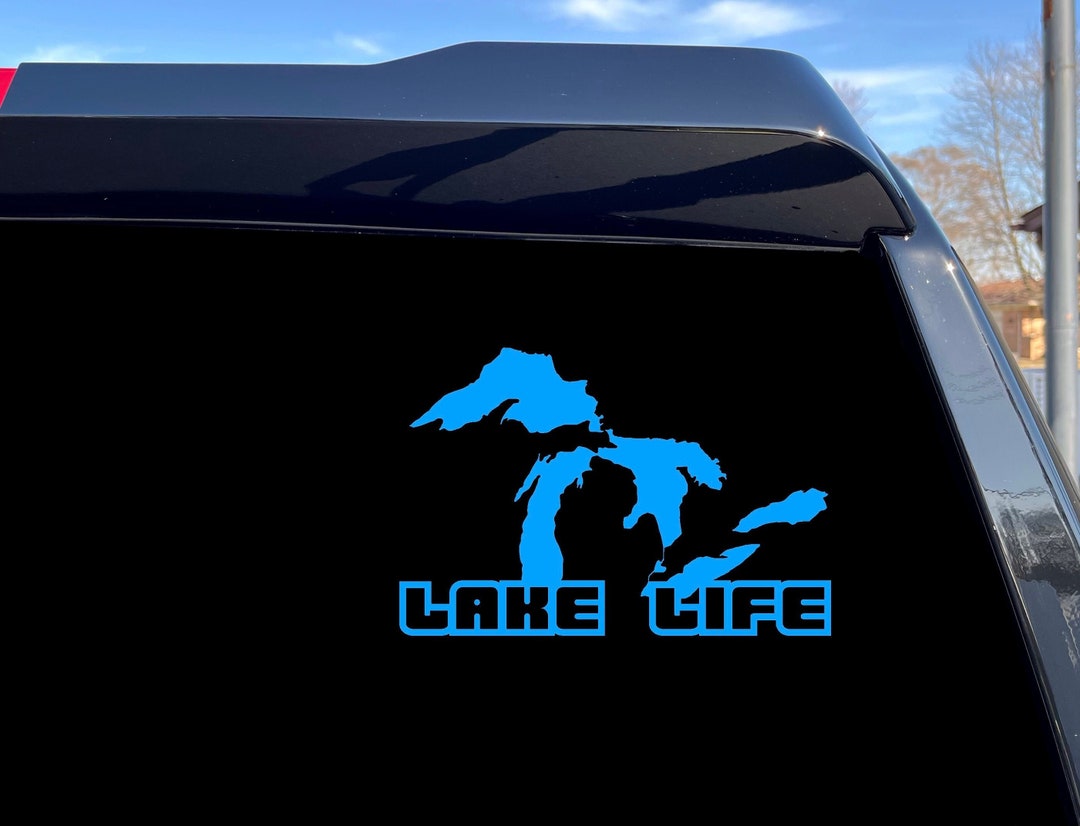 Michigan lake Life Sticker - Etsy