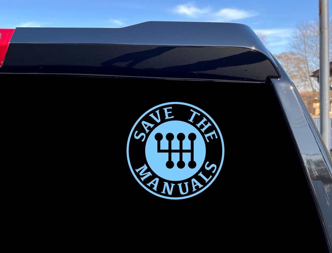 Save the Manuals Sticker - Etsy