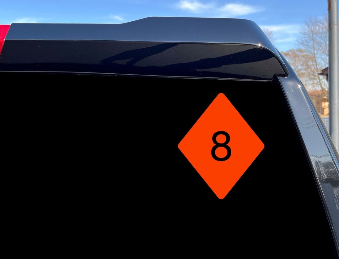 Michigan ORV Trail Sticker (any Number) - Etsy