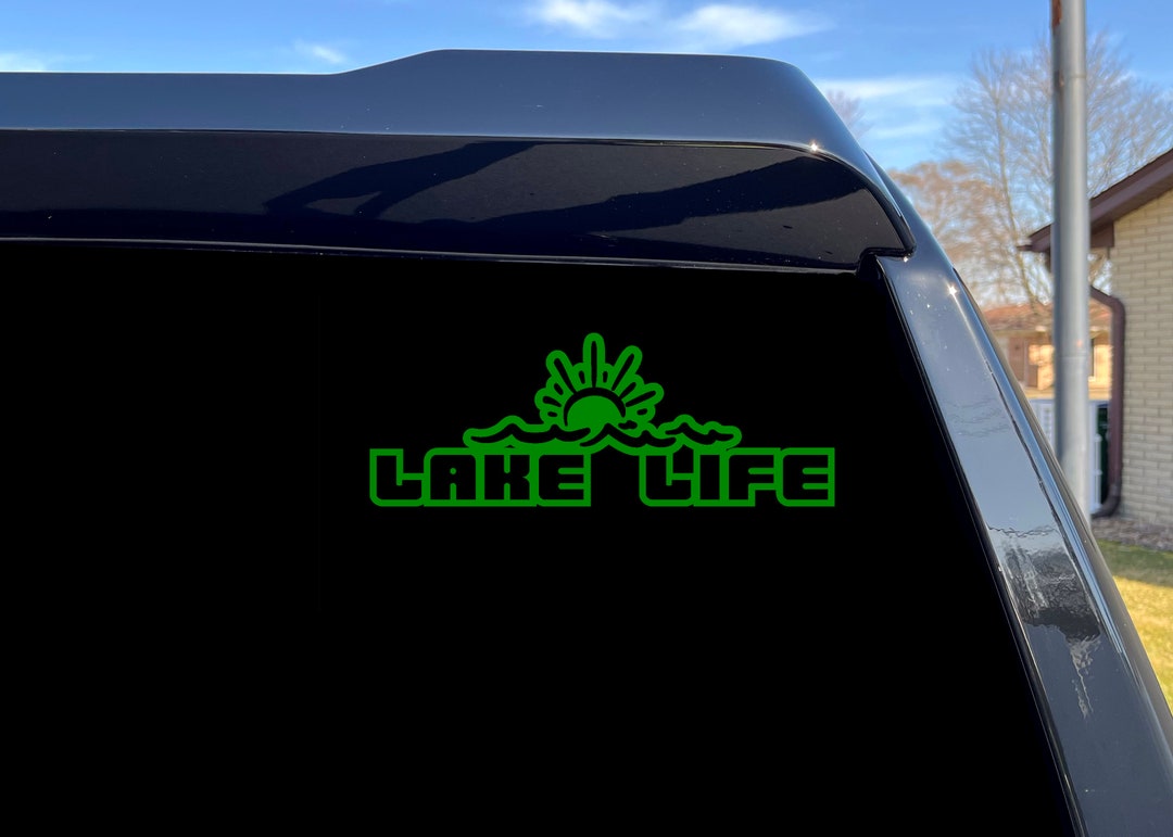 Lake Life Sticker - Etsy
