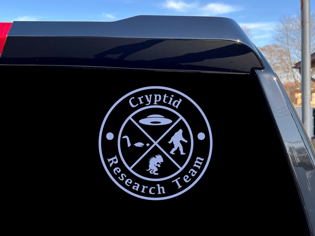 Cryptid Research Team Sticker - Etsy