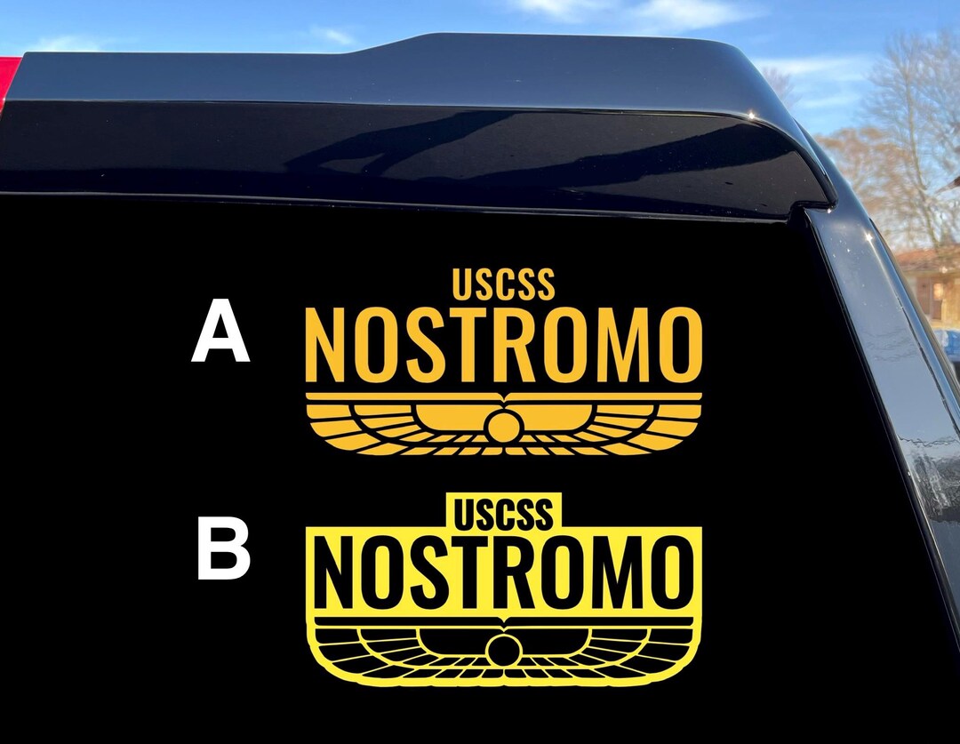 USCSS Nostromo Vinyl Sticker - Etsy
