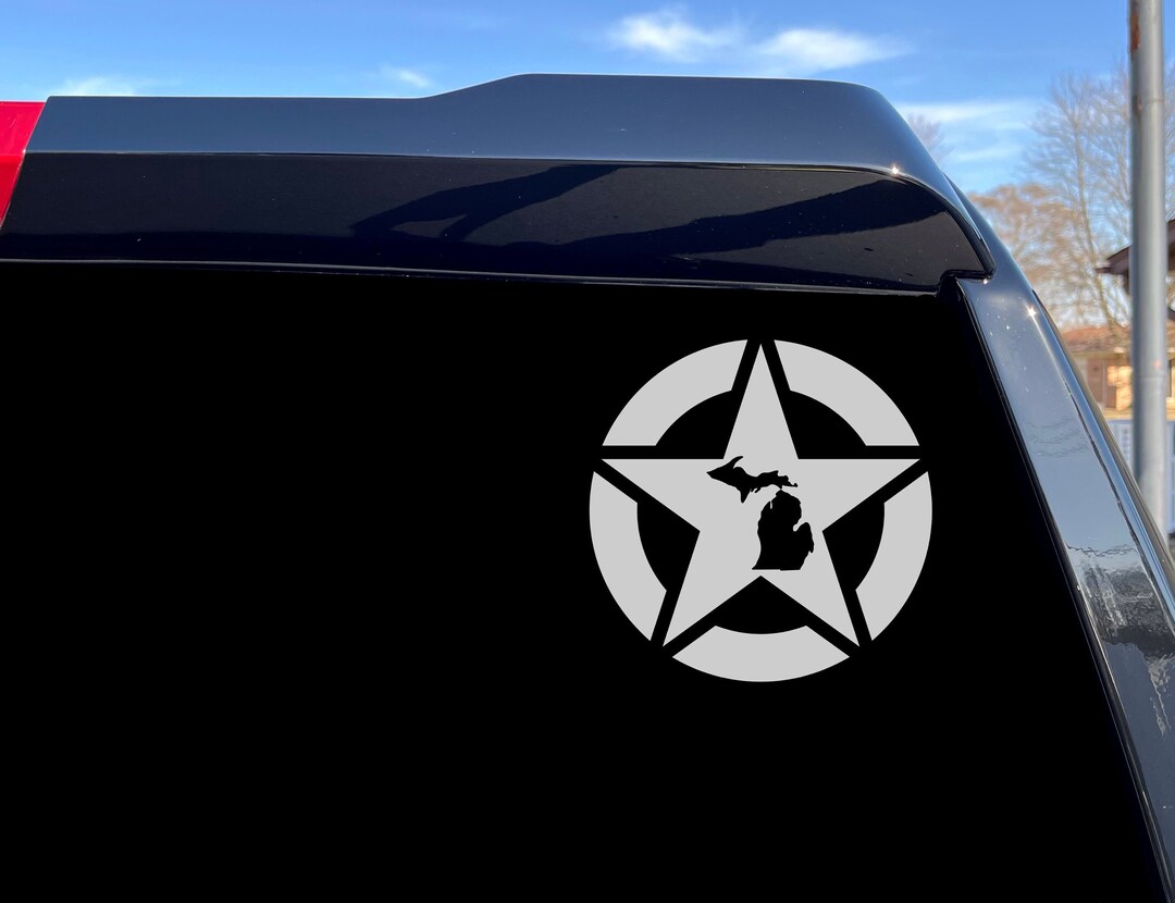 Oscar Mike Army Star Sticker - Etsy