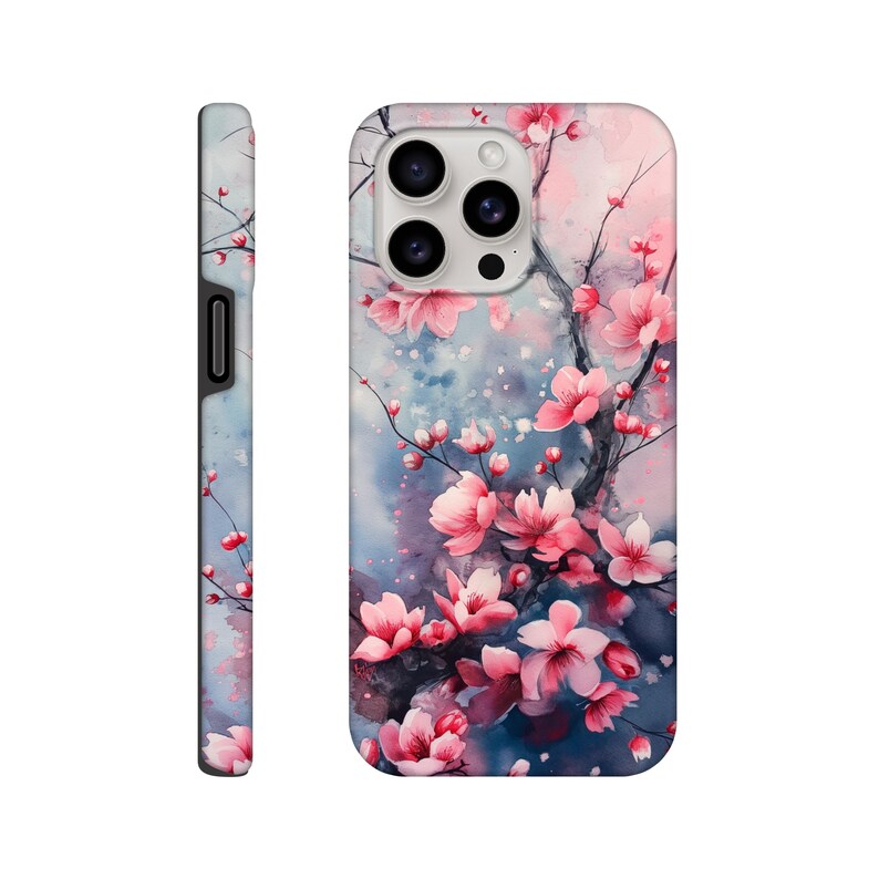 Japanese Wildflower: Cherry Blossom Flower Tough Phone Case - Etsy