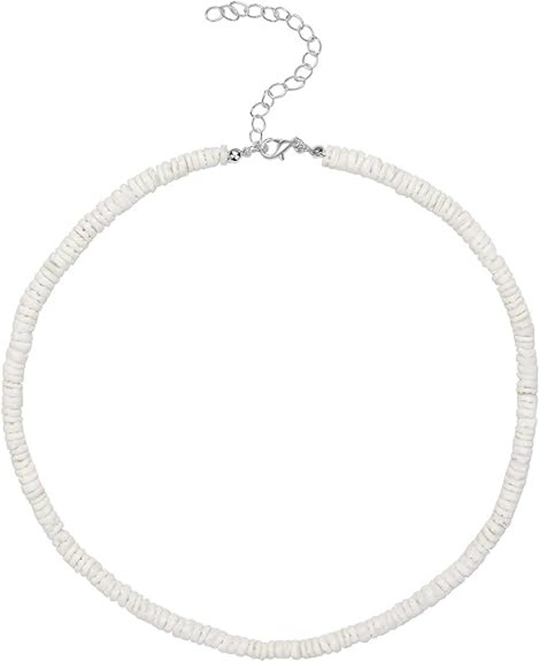 Puka Shell Necklace, Sea Shell Necklace Choker Hawaii Summer Beach ...