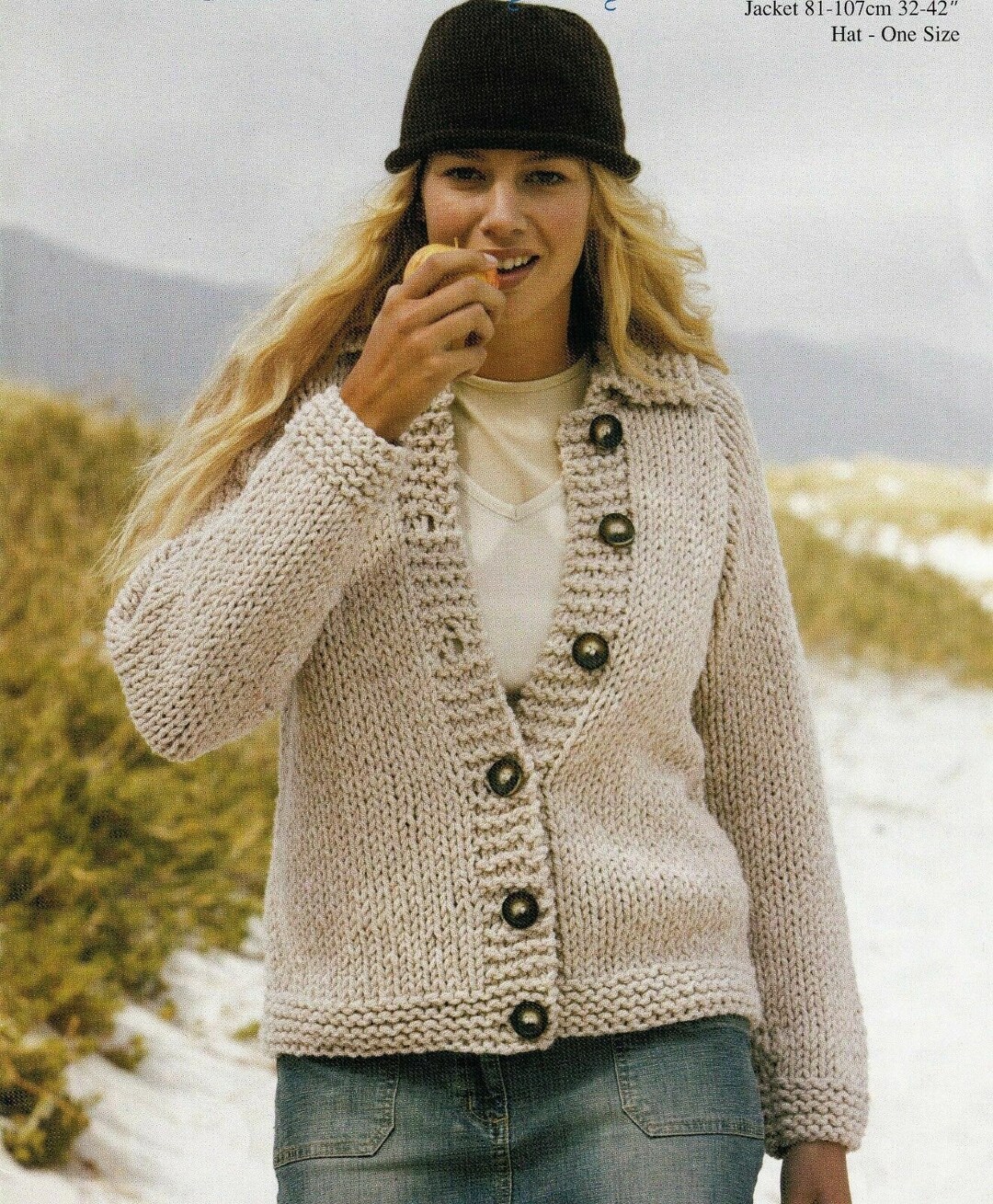 Super Chunky Wool Cardigan Knitting Pattern: Beginner Easy Knit (sizes ...