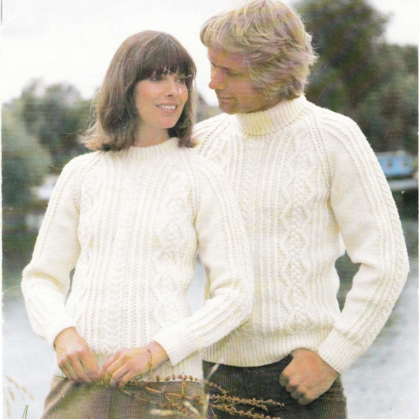 Woman's Winter Cable & Bobble Aran Jacket Cardigan Waistcoat 28 44 Aran ...