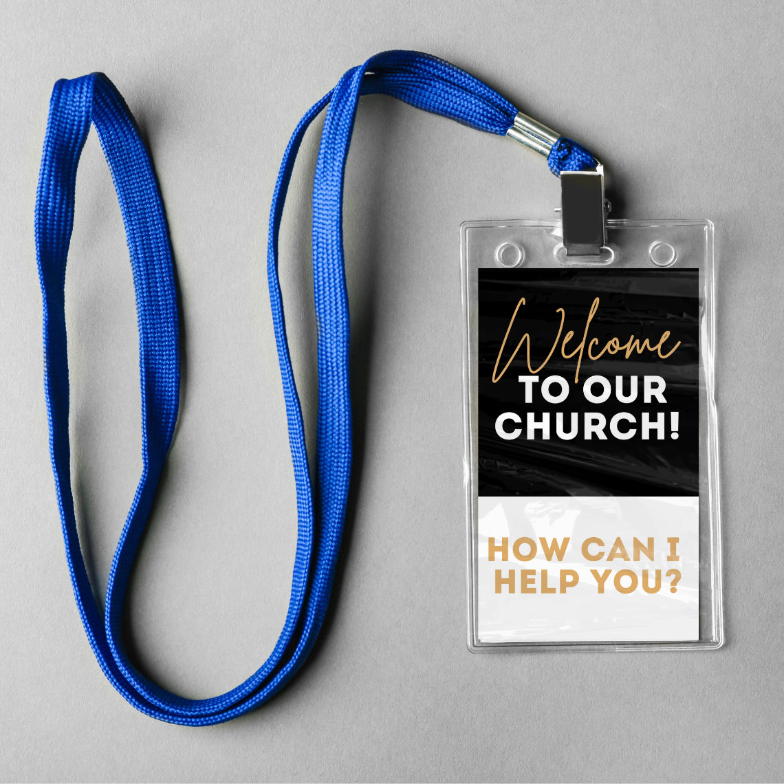 Modern Church Greeter Template, 3 Unique Designs - Etsy