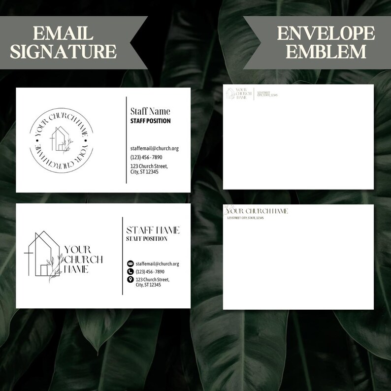 Complete Church Branding Bundle | Earthy-themed Canva Templates - Etsy