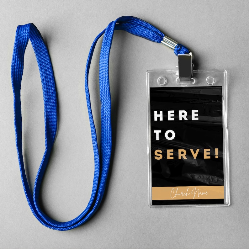 Modern Church Greeter Template, 3 Unique Designs - Etsy