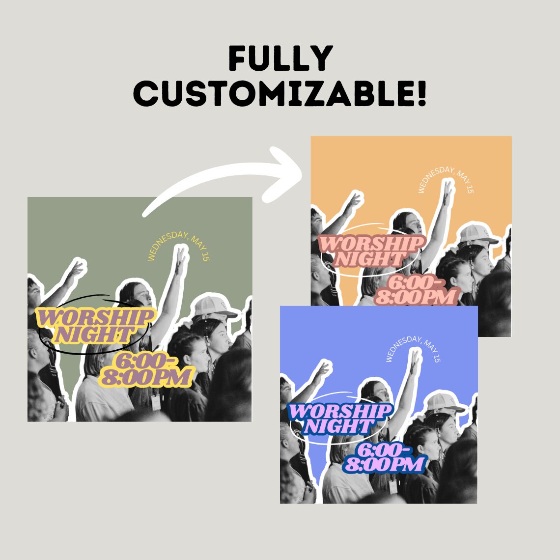 Church Instagram Posts Bundle - Etsy