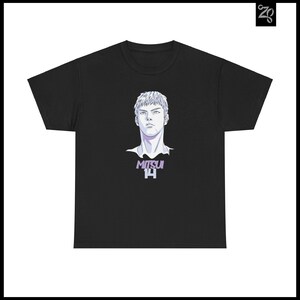 Anime Mitsui Slam Dunk Tee, Basketball Fan Gift, Manga Lover Shirt ...