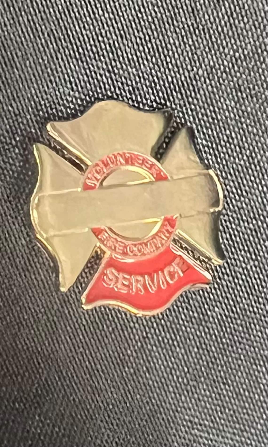 Volunteer Fireman's Years of Service Pins - Etsy