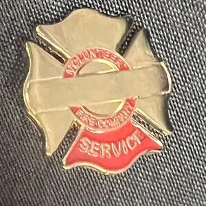 Volunteer Fireman's Years of Service Pins - Etsy