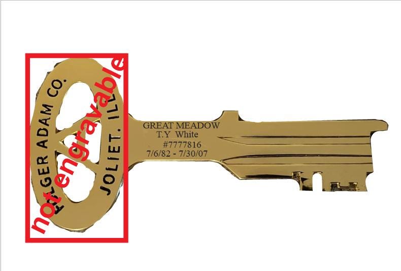 Corrections Bit Key Replica Engraved - Etsy