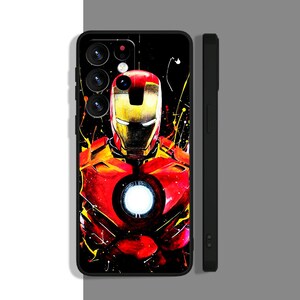 Superhero Iron Man Cool Art Phone Case for Samsung A54 A53 S21 S23 S24 ...