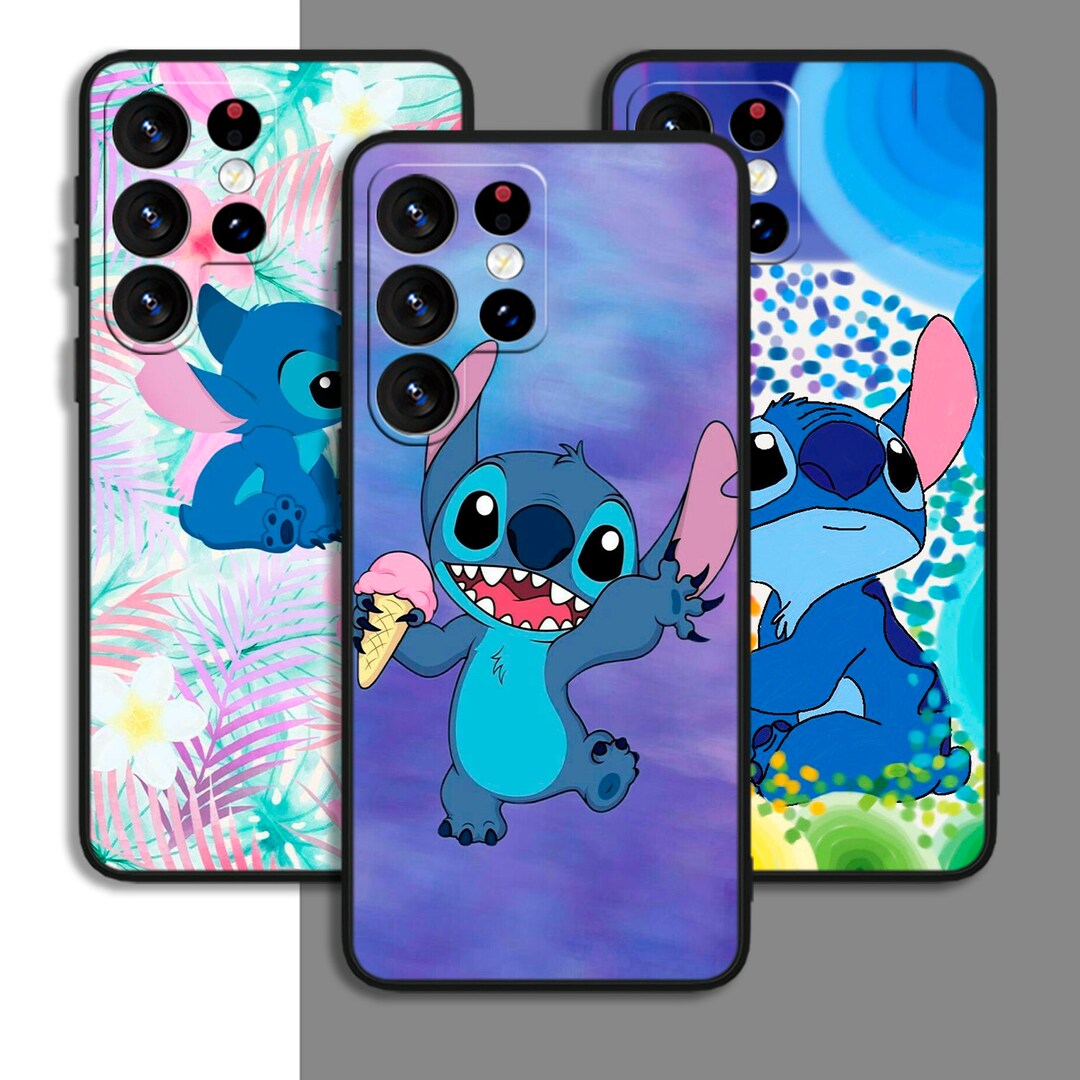 Cartoon Stitch Funny Art Phone Case for Samsung A54 A53 S21 S23 S24 FE ...