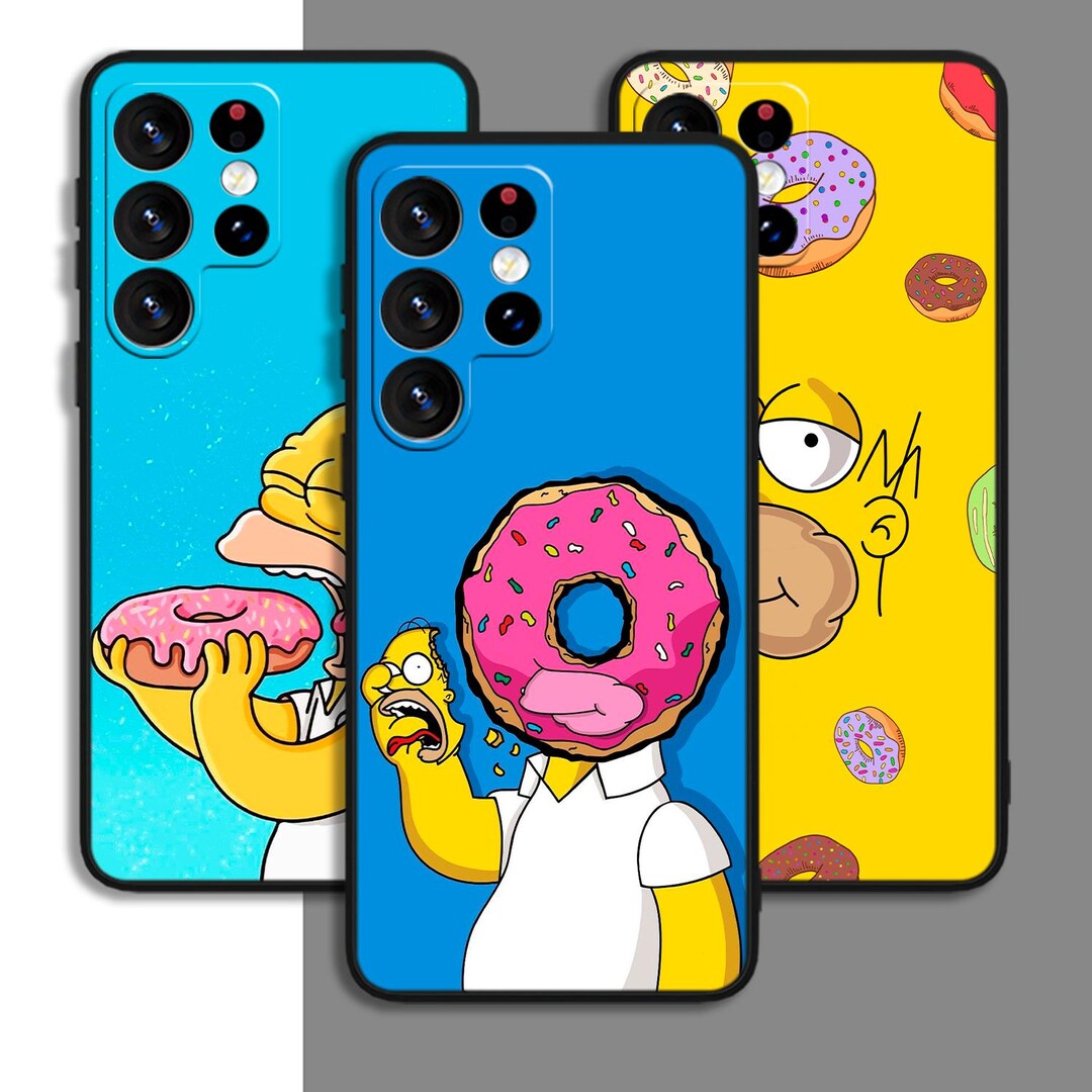 Cool Simpsons Art Phone Case for Samsung A55 A54 A15 A16 S23 S24 S25 FE ...