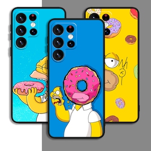 Cool Simpsons Art Phone Case for Samsung A55 A54 A15 A16 S23 S24 S25 FE ...