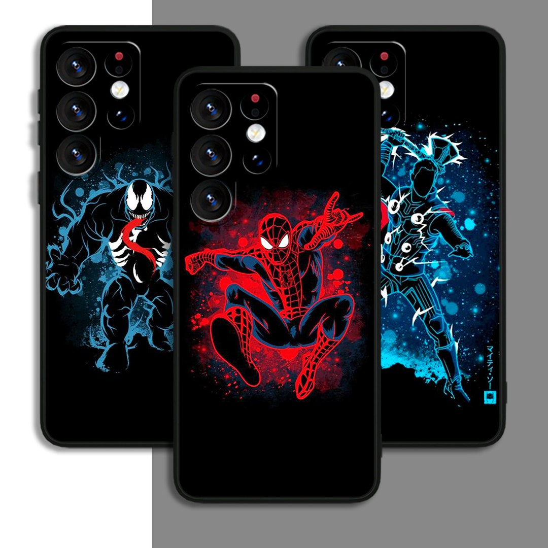 Superhero Avengers Comics Art Phone Case for Samsung A54 A53 S21 S23 ...