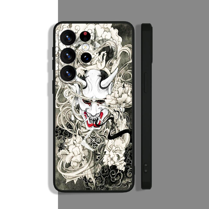 Japan Samurai Swordsman Art Phone Case for Samsung A54 A53 S21 S23 S24 ...