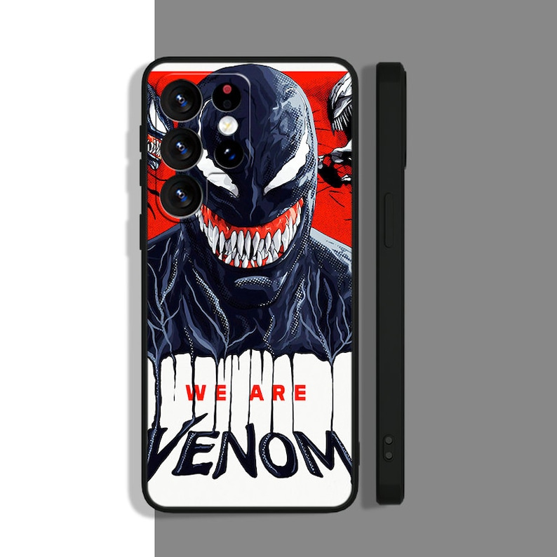 Superhero Evil Venom Cool Art Phone Case for Samsung A54 A53 S21 S23 ...