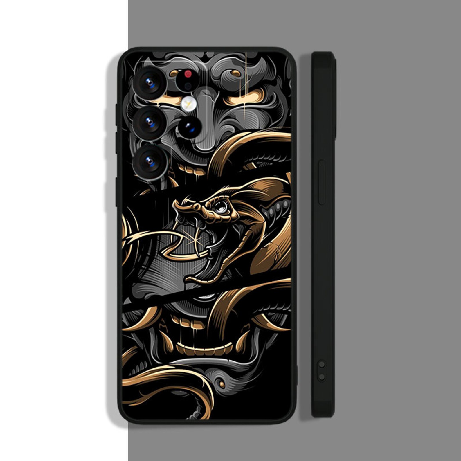 Japan Samurai Swordsman Art Phone Case for Samsung A54 A53 S21 S23 S24 ...