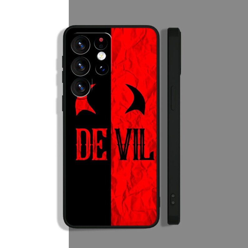 Anime Manga Japanese Demon Art Phone Case for Samsung A54 A53 S21 S23 ...