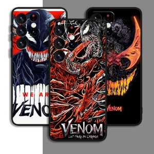 Superhero Evil Venom Cool Art Phone Case for Samsung A54 A53 S21 S23 ...