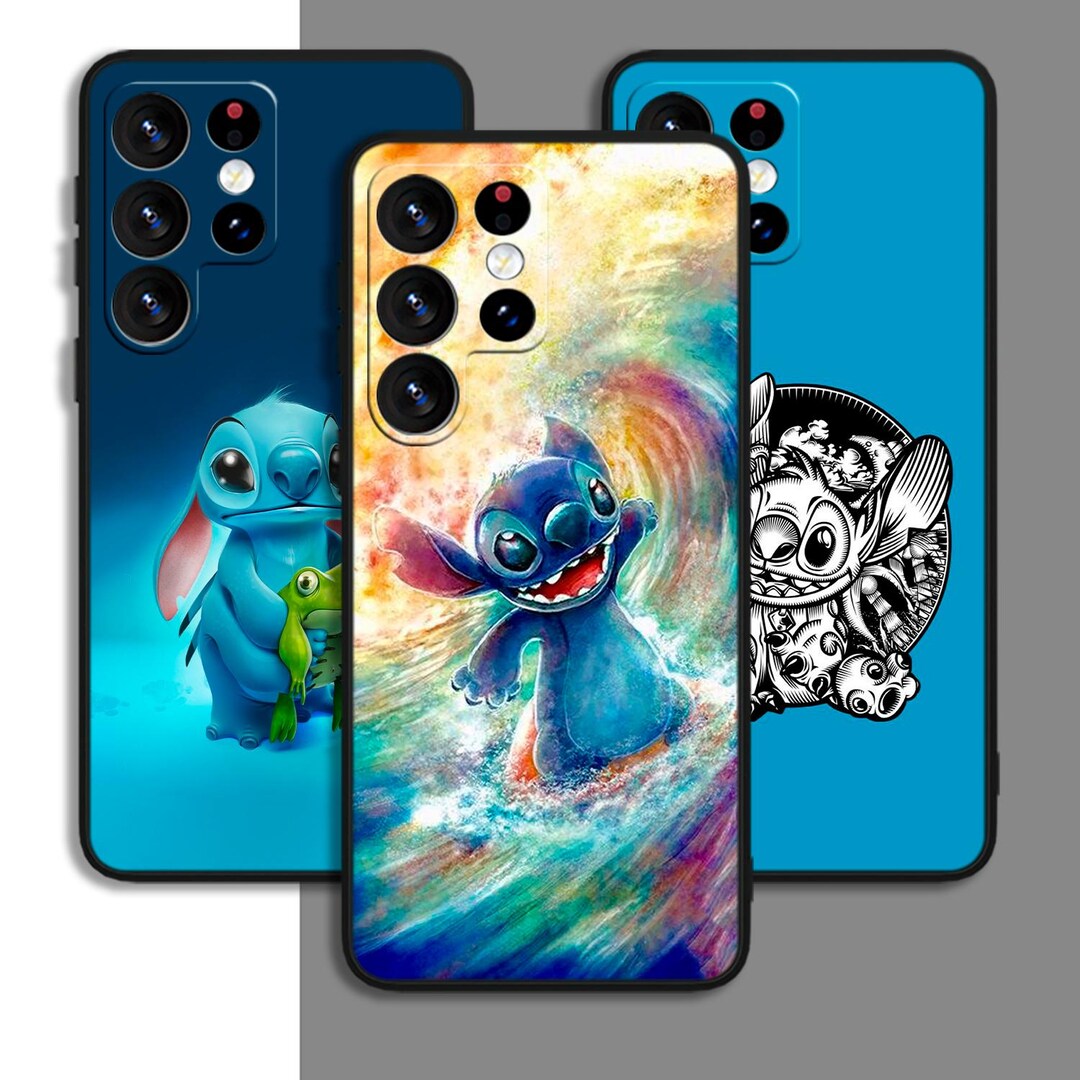 Cartoon Stitch Funny Art Phone Case for Samsung A55 A54 A15 A16 S23 S24 ...