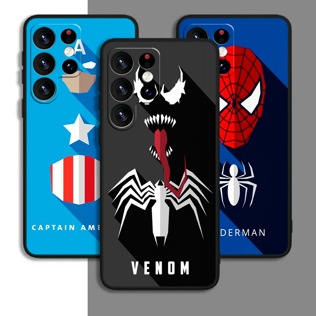 Superhero Avengers Venom Phone Case for Samsung A54 A53 S21 S23 S24 FE ...