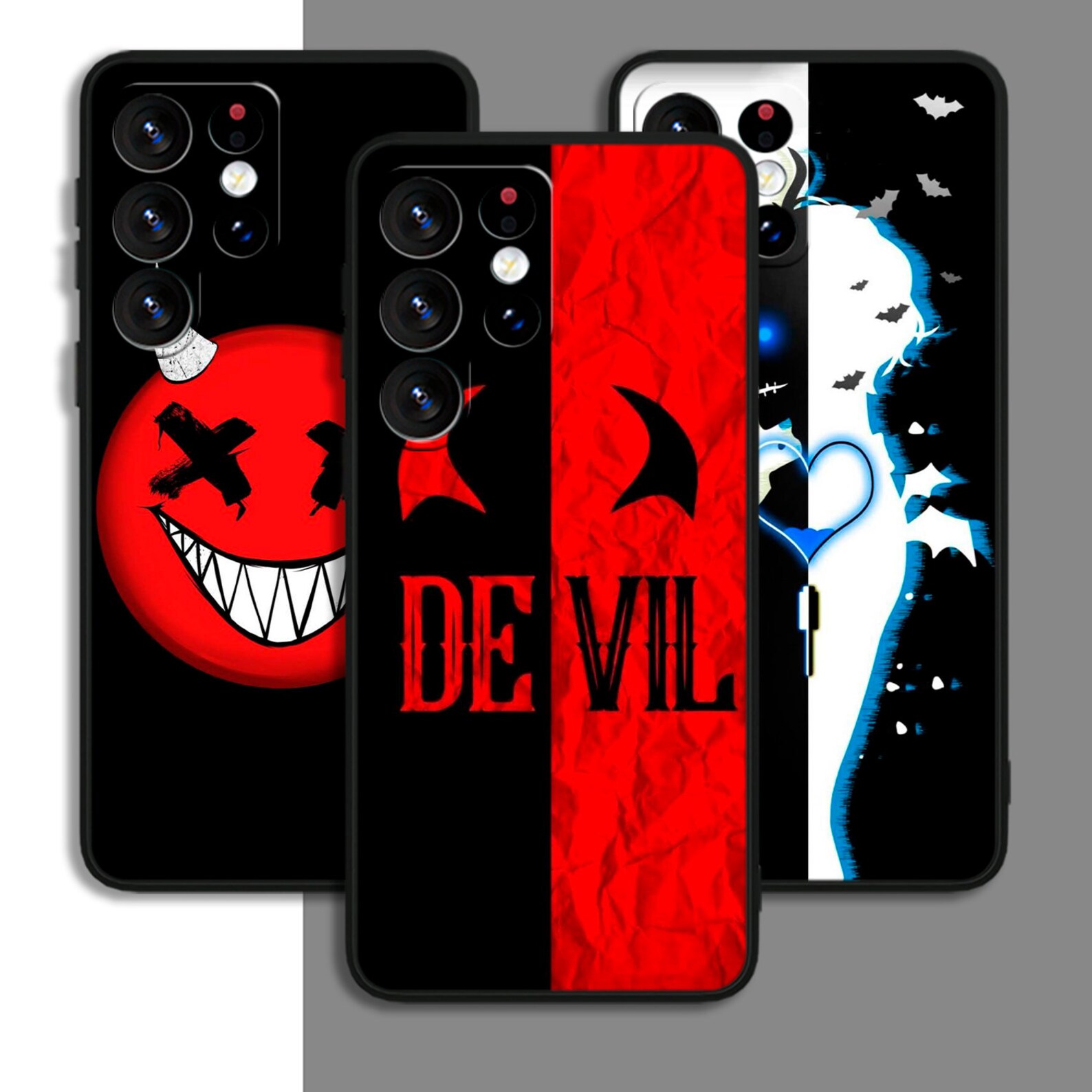 Anime Manga Japanese Demon Art Phone Case for Samsung A54 A53 S21 S23 ...