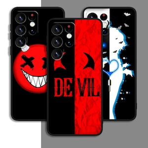 Anime Manga Japanese Demon Art Phone Case for Samsung A54 A53 S21 S23 ...