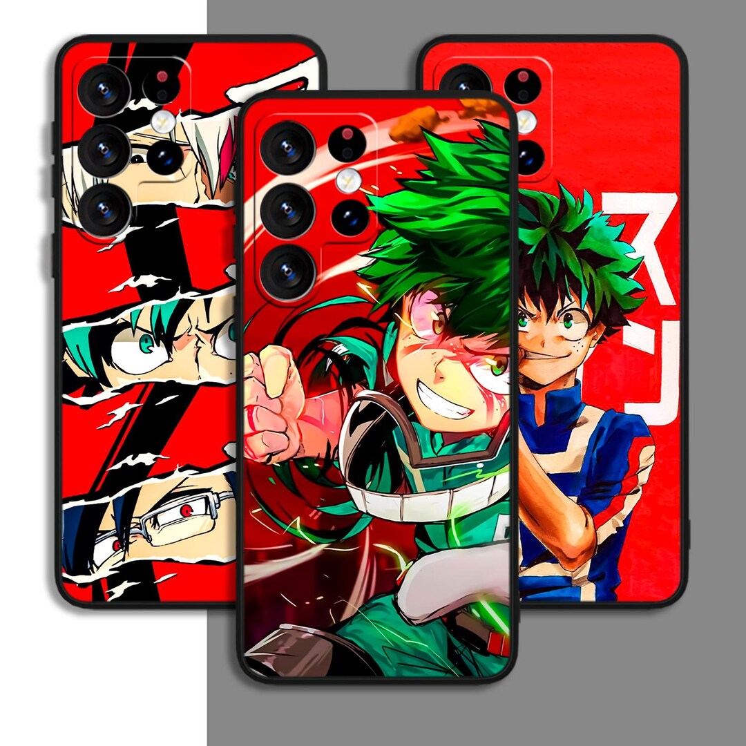 Japanese Anime Manga Hero Art Phone Case for Samsung A54 A53 S21 S23 ...