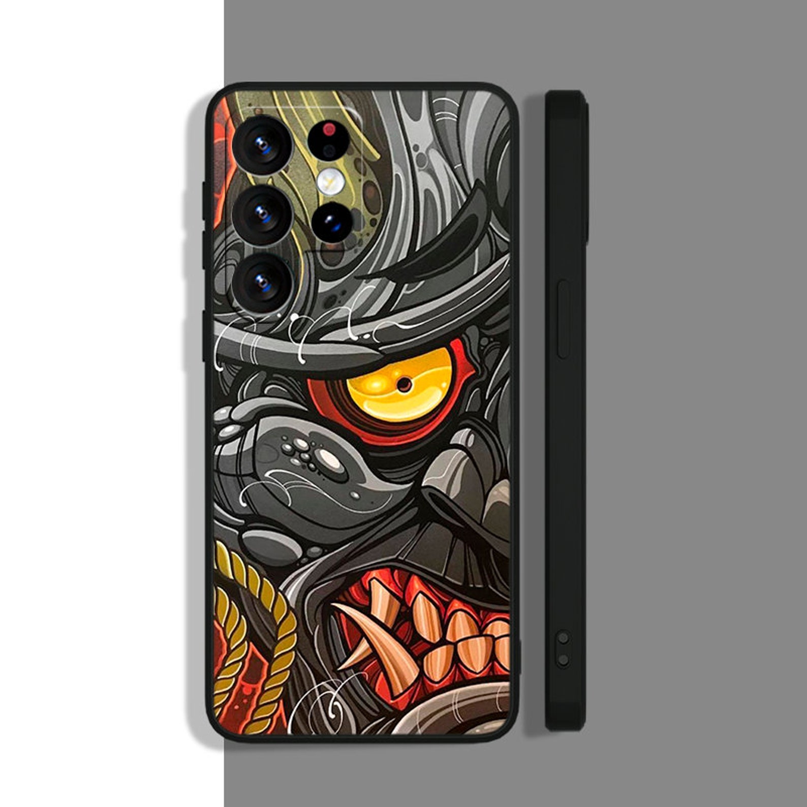 Japan Samurai Swordsman Art Phone Case for Samsung A54 A53 S21 S23 S24 ...