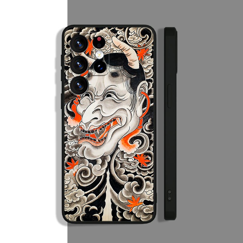 Japan Samurai Swordsman Art Phone Case for Samsung A54 A53 S21 S23 S24 ...
