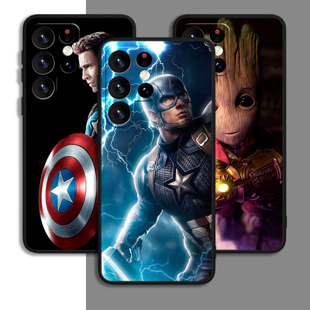 Superhero Iron Man Avengers Phone Case for Samsung A54 A53 S21 S23 S24 ...