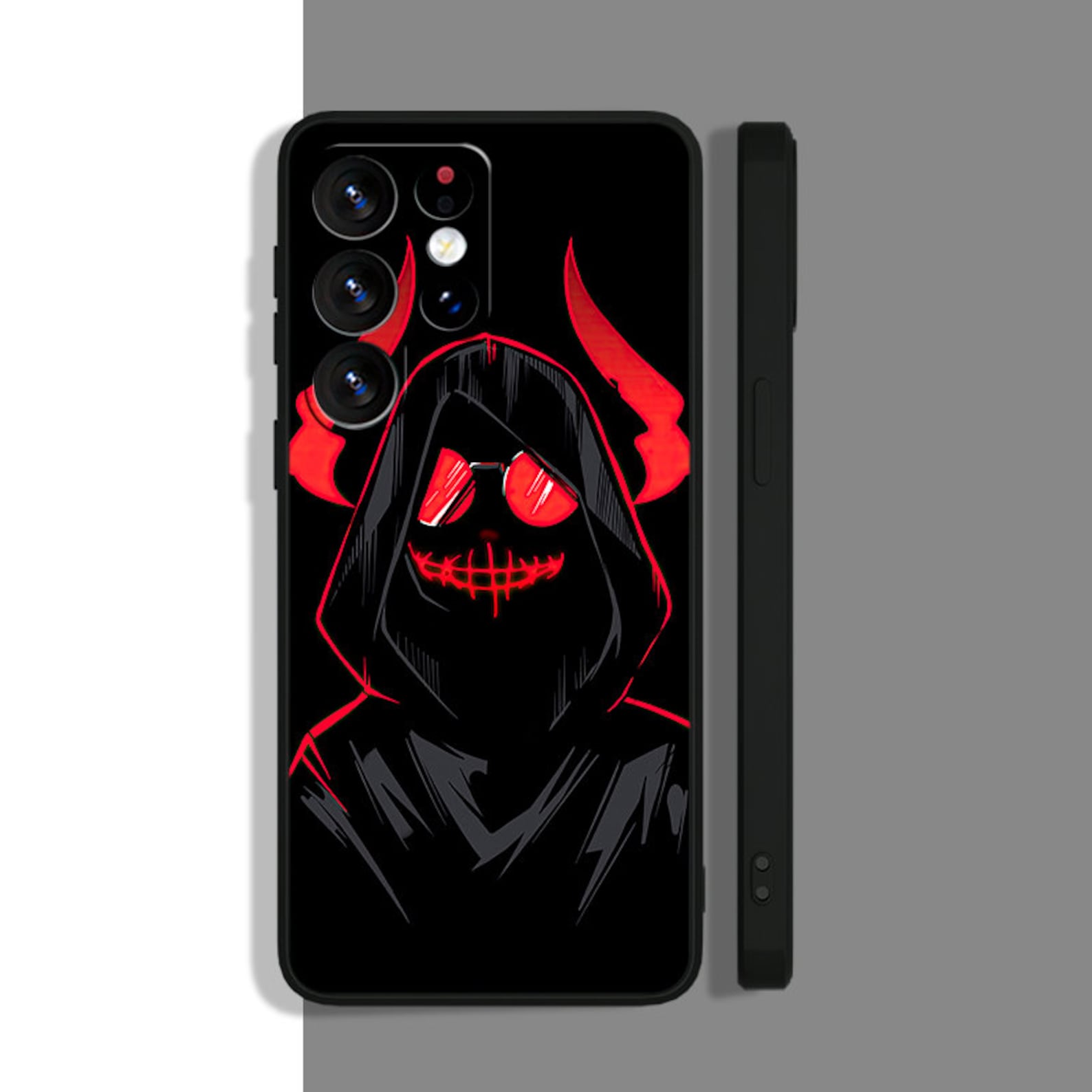 Anime Manga Japanese Demon Art Phone Case for Samsung A54 A53 S21 S23 ...