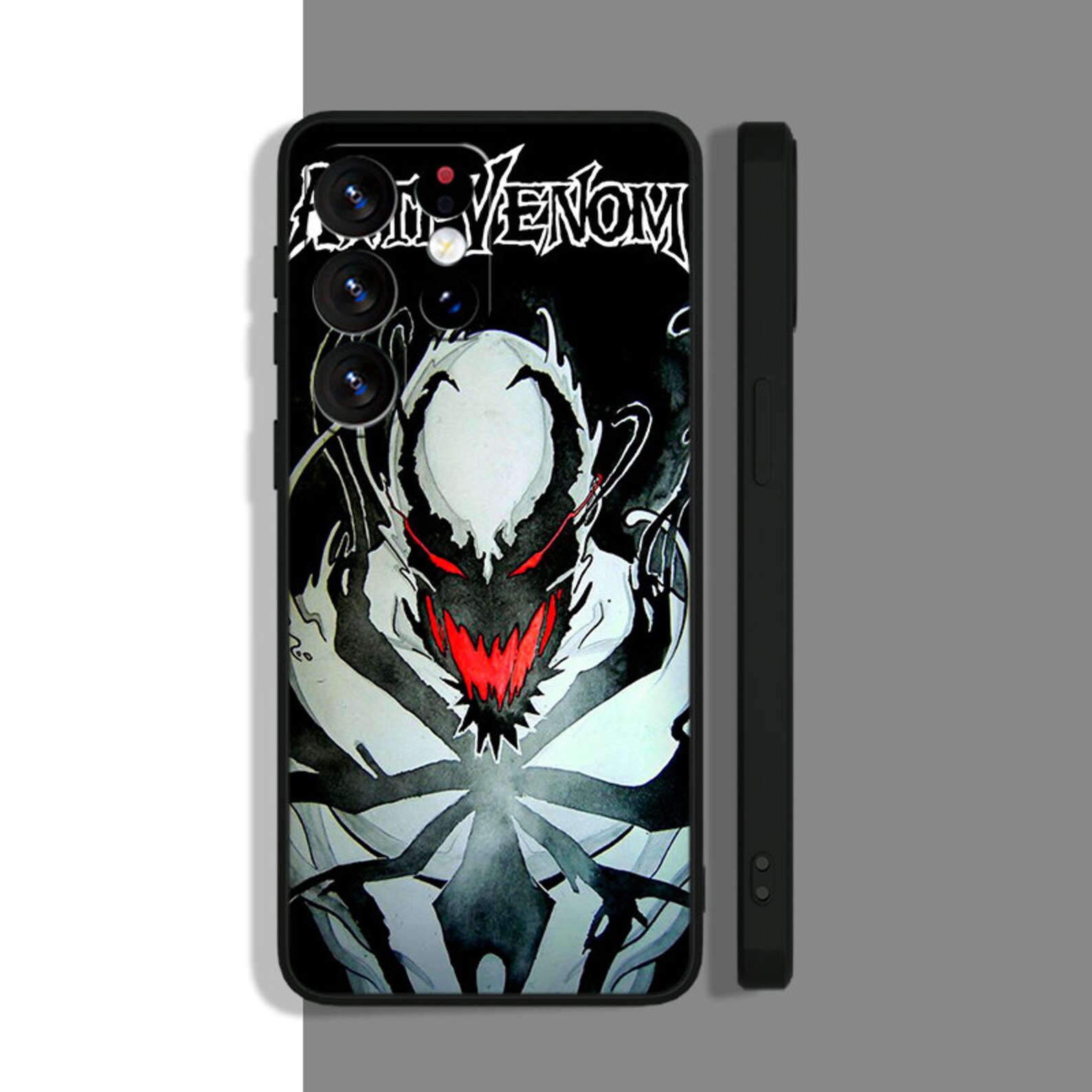 Superhero Evil Venom Cool Art Phone Case for Samsung A54 A53 S21 S23 ...