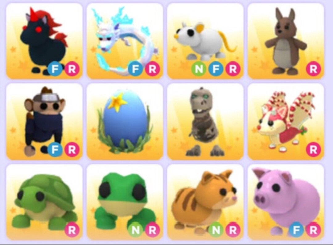 Legendary Adoptme Pets - Etsy UK