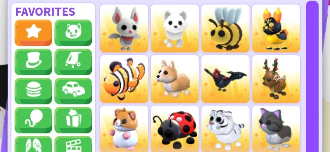 Ultra Rare Adoptme Pets - Etsy Canada