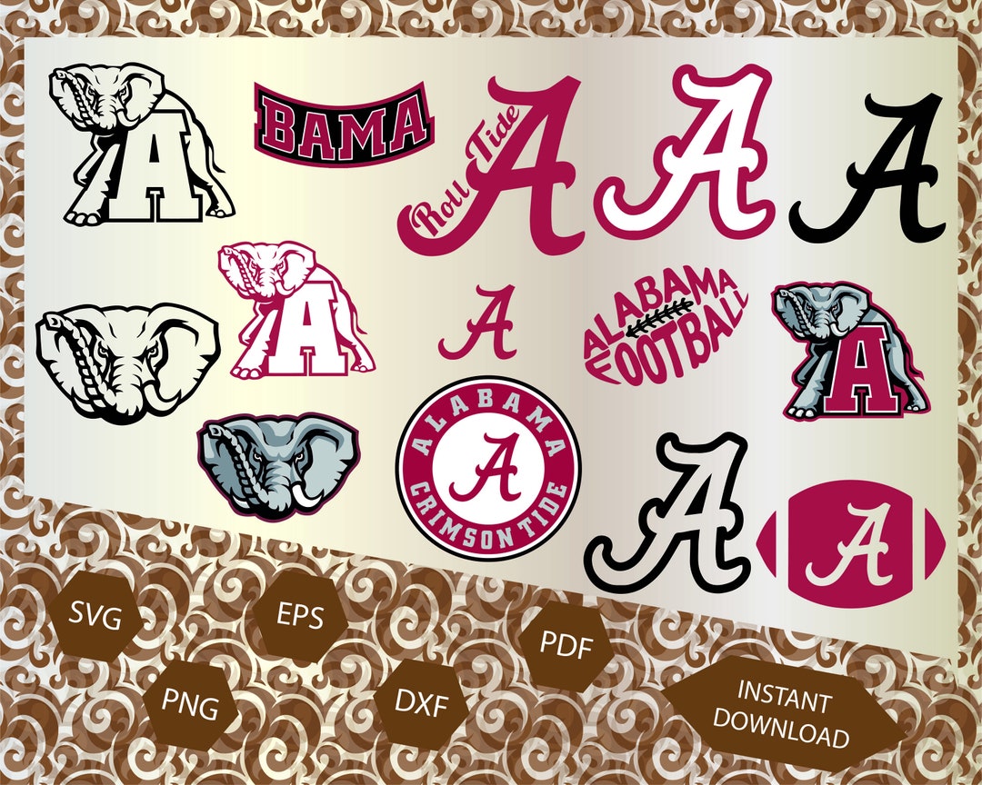 Alabama Svg, Alabama Png, Roll Tide Svg, Alabama Football Svg, Alabama ...